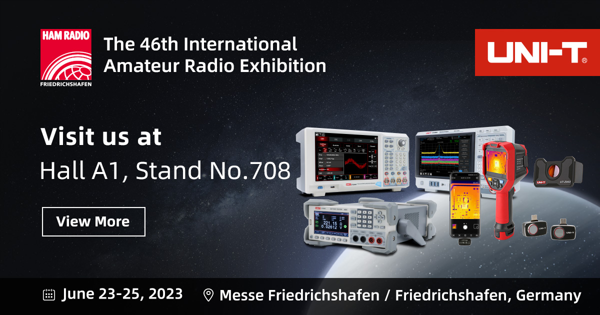 Exhibition Invitation | Visit UNI-T at the Ham Radio 2023, Germany - UNI-T | Measurement Meters ...